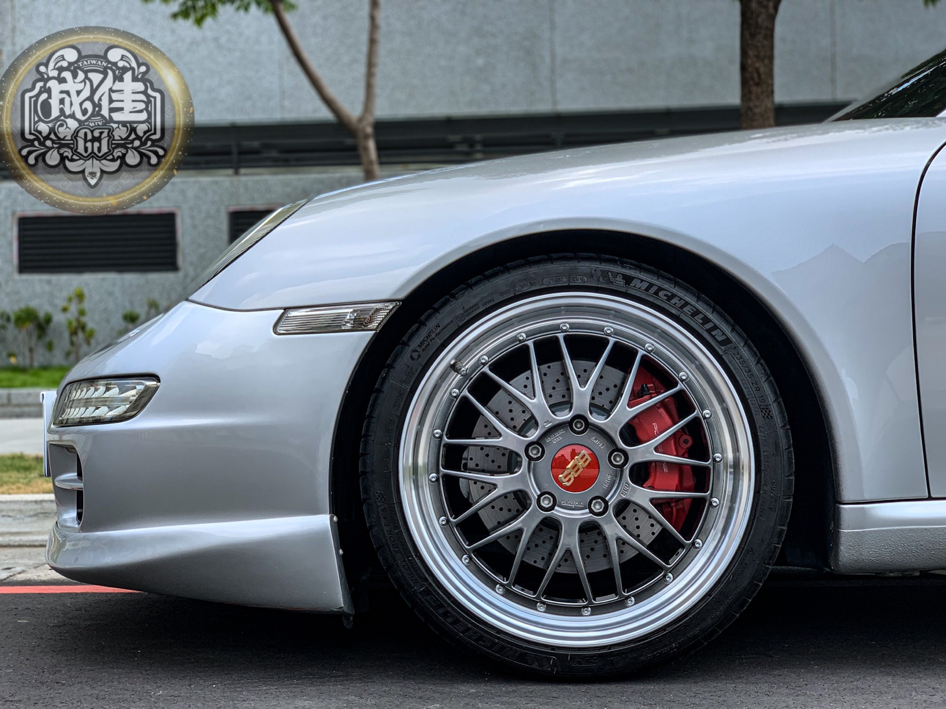 Porsche 997 Carrera S 升級 BBS LM 19吋鍛造前後配鋁圈