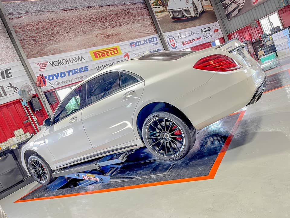 Benz S-class x TT08 | SI鋁圈 - 順謚輪業有限公司