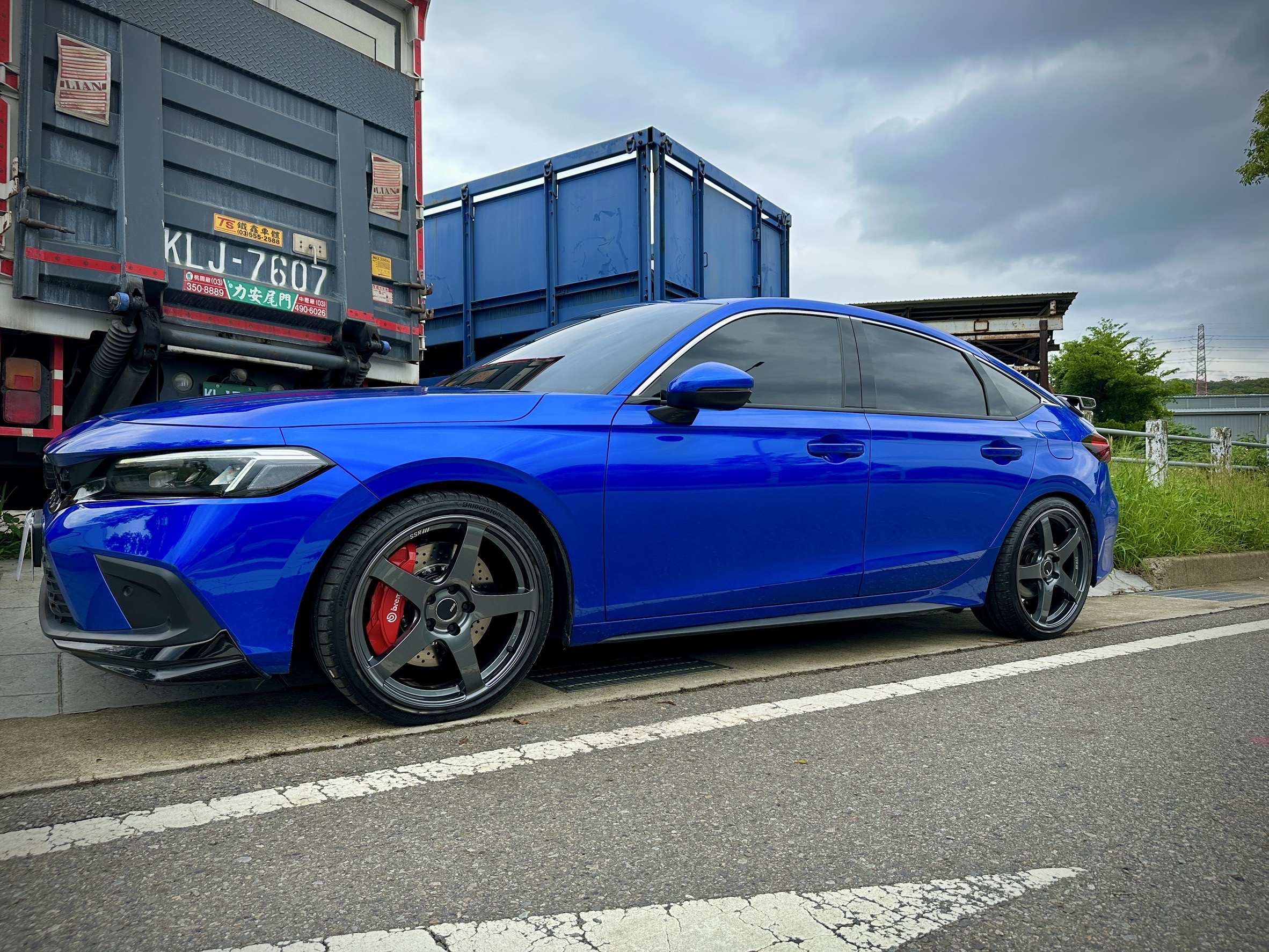 Honda Civic x SSR GTV01 | SI鋁圈 - 順謚輪業有限公司