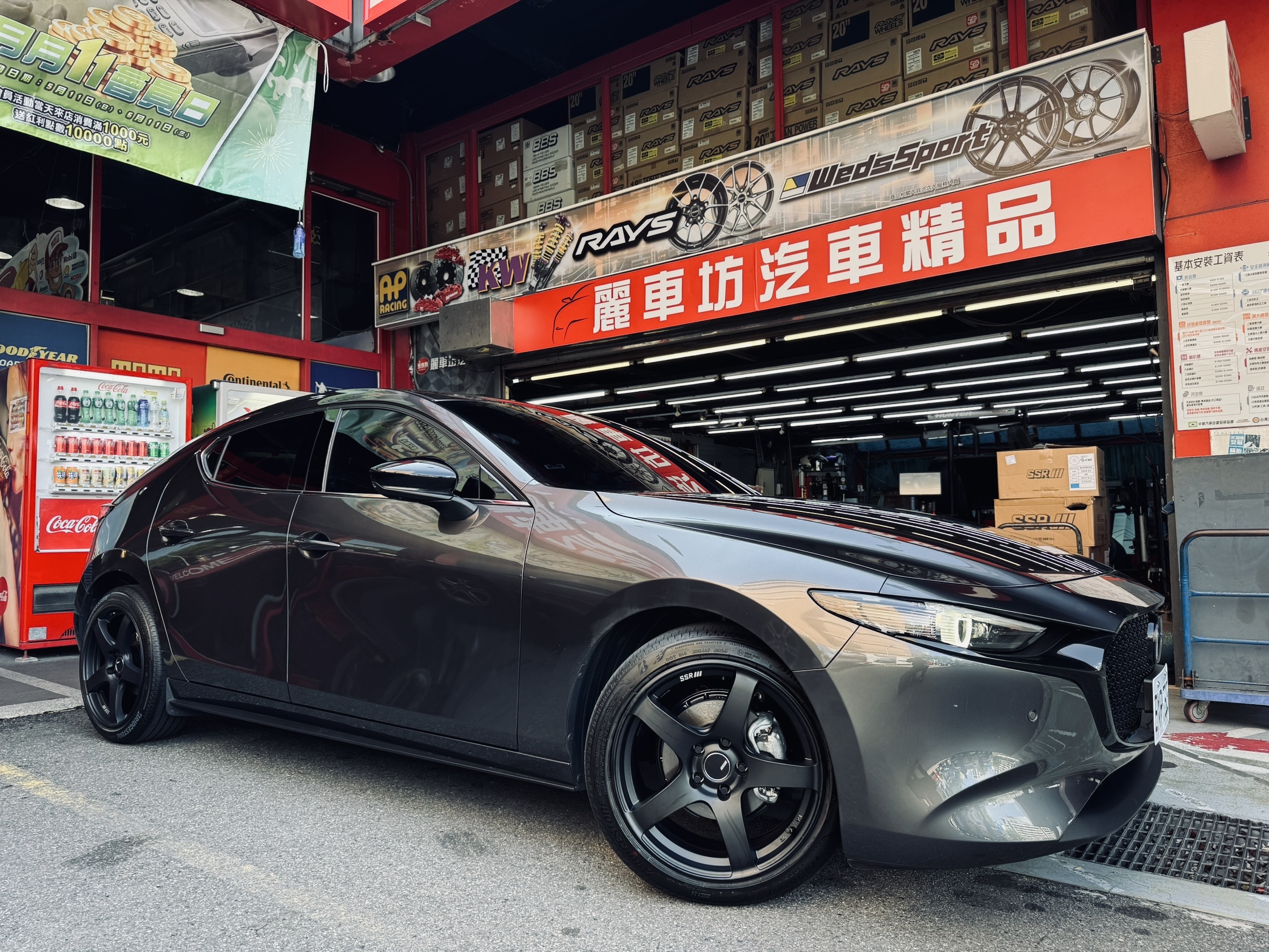 Mazda Mazda3 x SSR GTV01 | SI鋁圈 - 順謚輪業有限公司